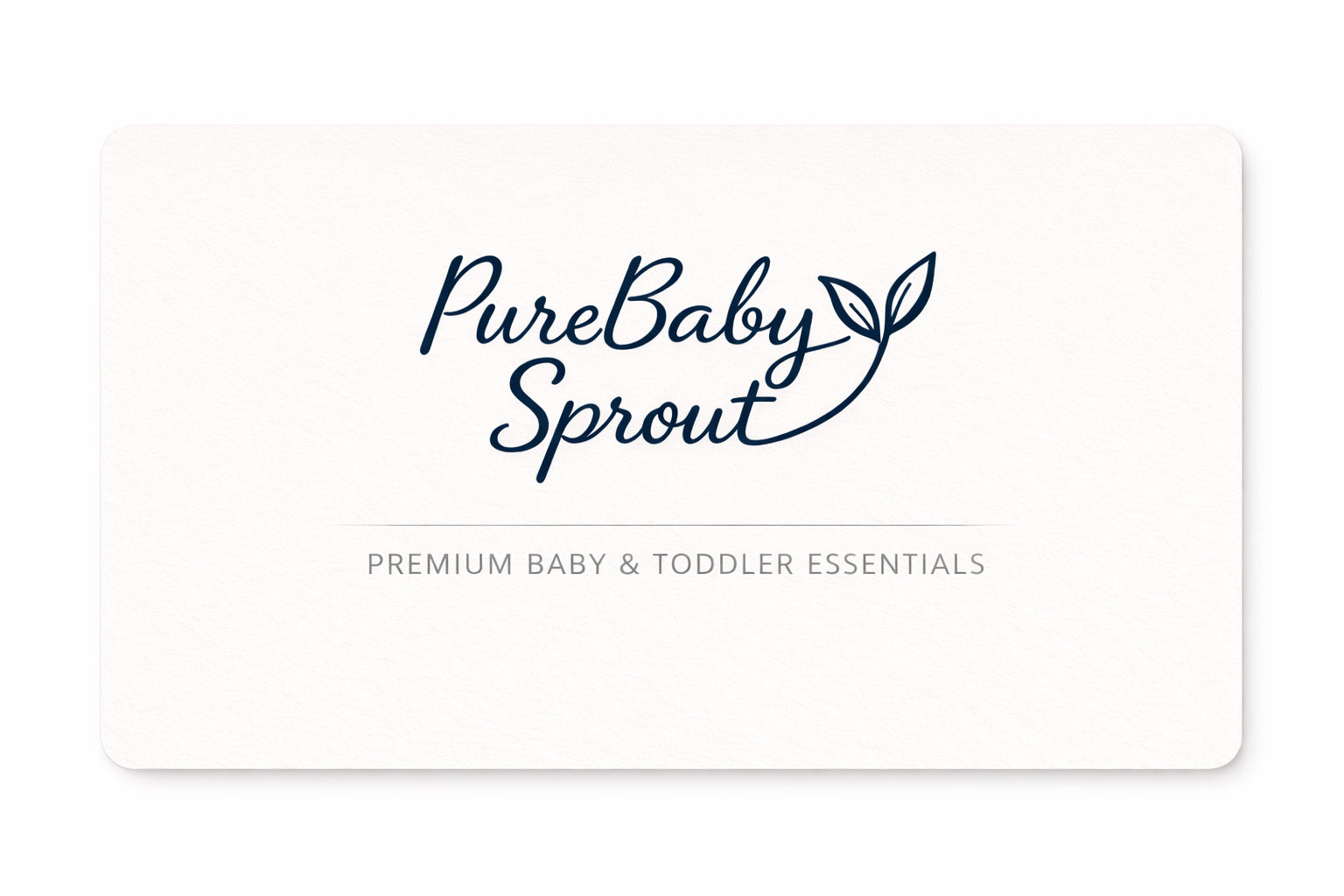 Pure Baby Sprout Gift Card – PureBaby Sprout